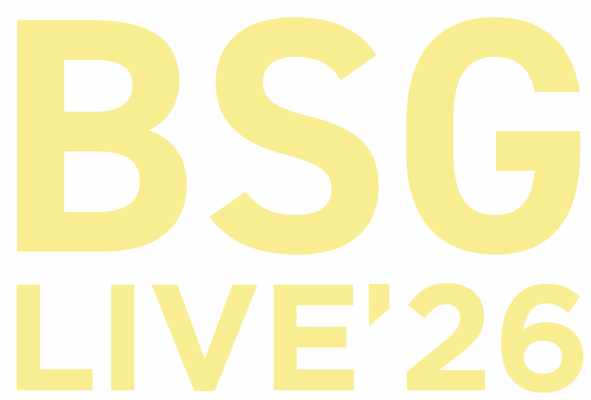 Virtual Tickets - BSG LIVE 2026